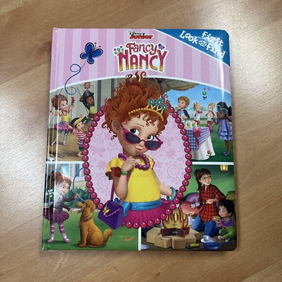 Disney | Other | First Look And Find Disney Junior Fancy Nancy Large ...